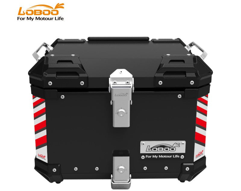 Topcase para Moto Trail LOBOO 36-45L | Impermeable y Resistente ...